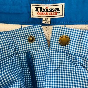IBIZA Ocean Club | Swim | Ibiza Ocean Club Blue White Gingham Swim ...